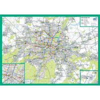 Mapa turístico detallada del centro de la ciudad de Múnich | Múnich ...