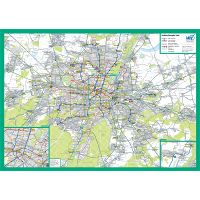 Mapa turístico detallada del centro de la ciudad de Múnich | Múnich ...